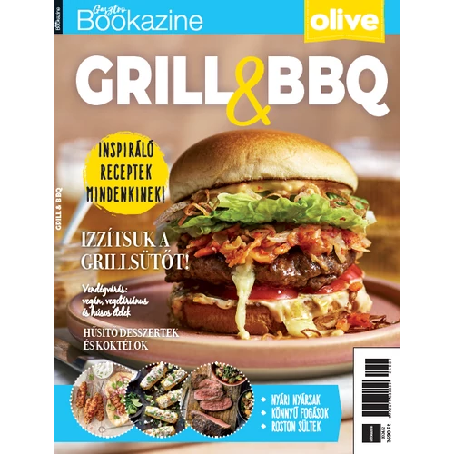 Grill és BBQ – Gasztro Bookazine 2024/2 receptek